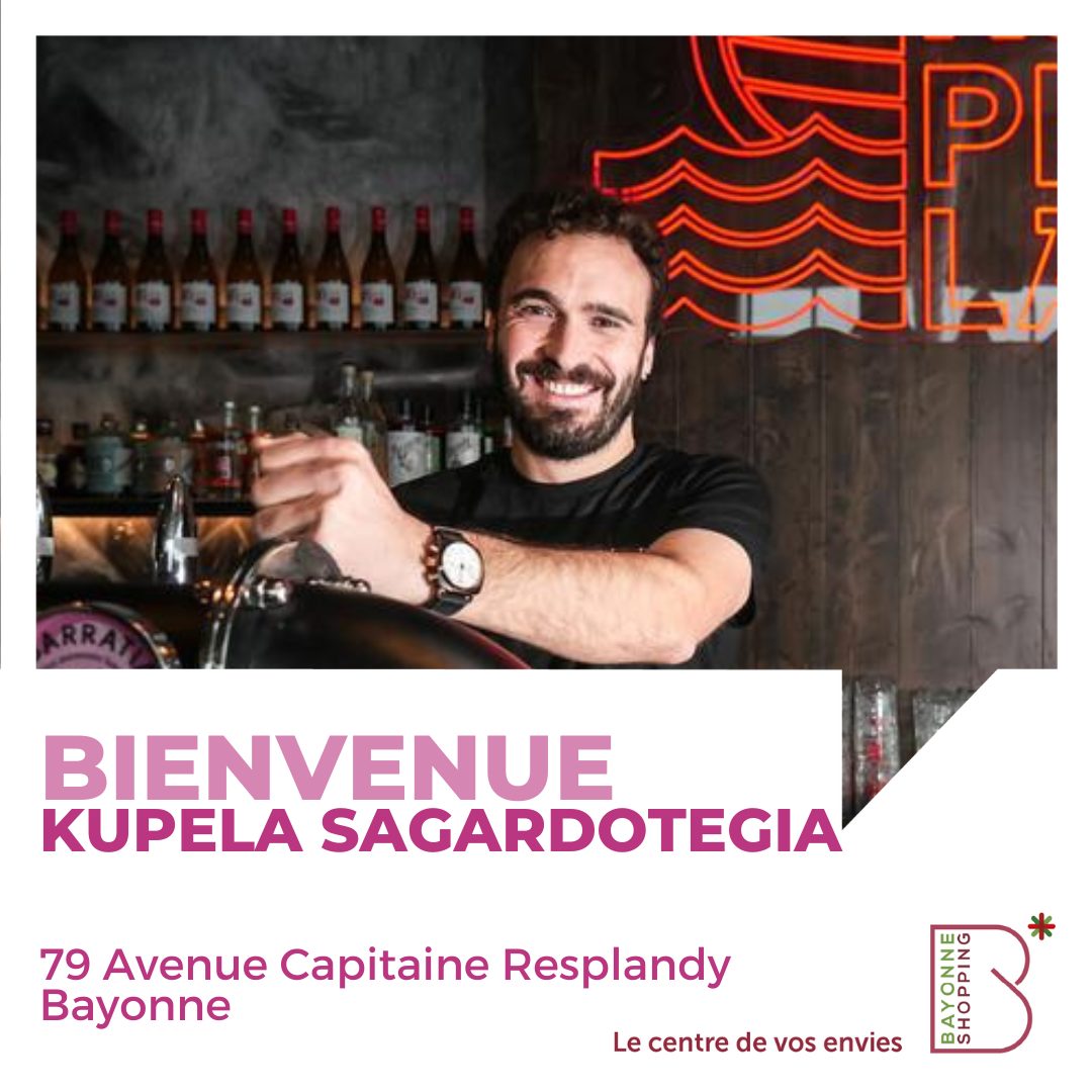 Kupela Sagardotegia - cidrerie Bayonne Shopping - Bayonne